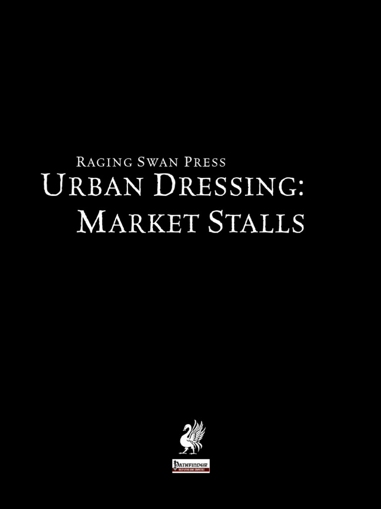 Urban Dressing - Market Stalls | PDF | Free Content