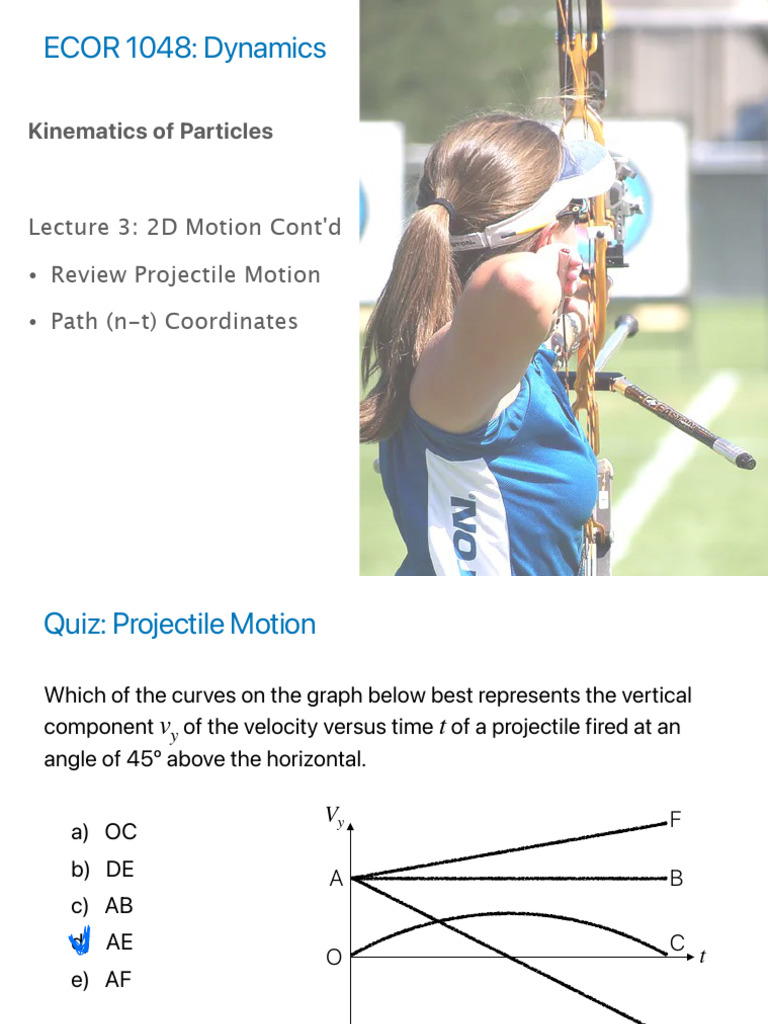 Lecture 03 - Path Coordinates | PDF | Acceleration | Kinematics