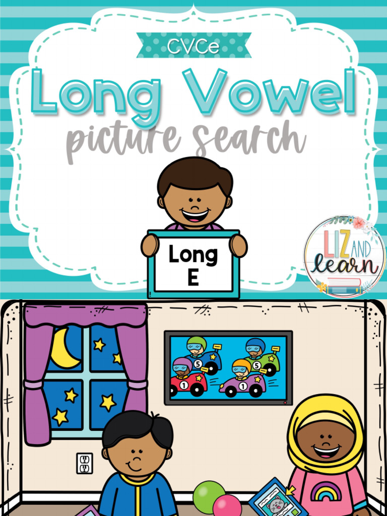 Long Vowel Cvce Picture Search - Long e PDF | PDF