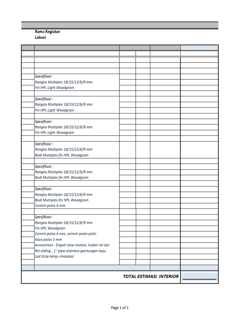 Shojiland Rev Rab Interior | PDF