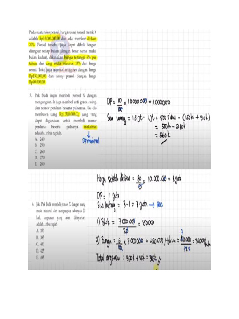 Soal PU Dan Logika | PDF
