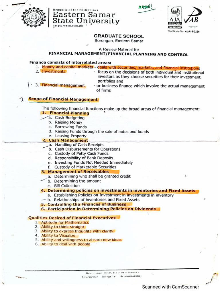 Financial Management | PDF