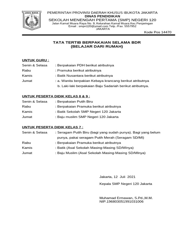 TARTIB Berpakaian | PDF