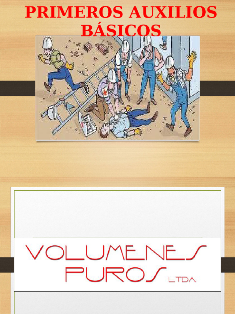 Presentacion Primeros Auxilios Basicos | PDF | Quemar | Primeros auxilios