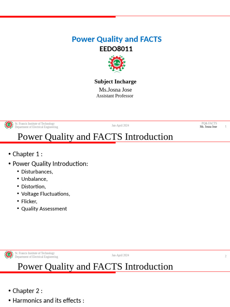 L1 | PDF | Electrical Engineering | Electricity
