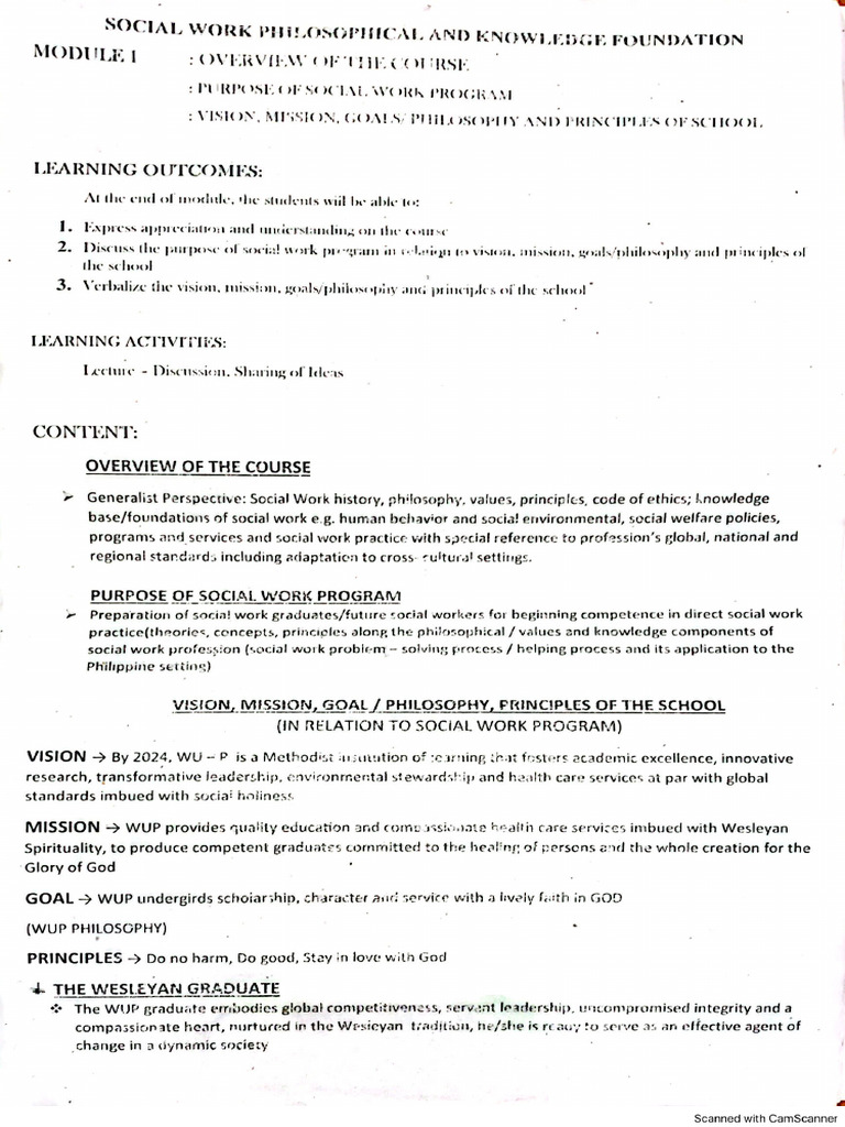 SW 1 - Module | PDF