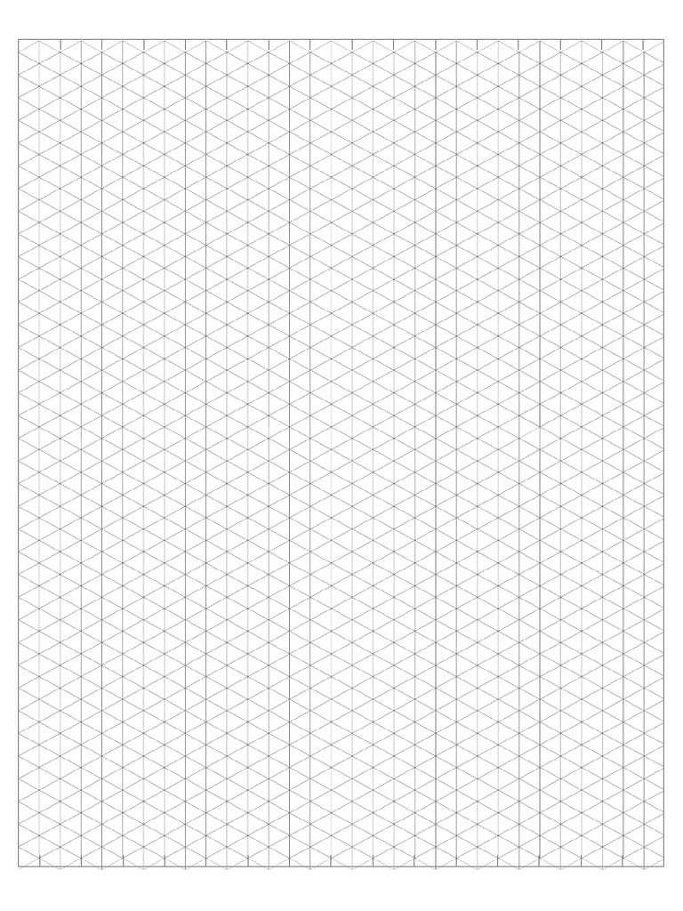 A4 Plantilla Isometrica | PDF