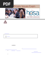 HOSA Scavenger Hunt Study Guide | PDF | Cognition