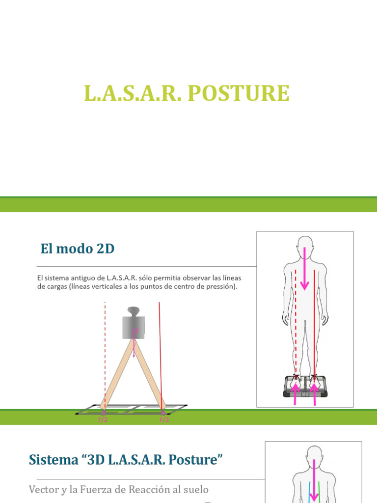Tecnología Industrial Aplicada A La Actividad Ortoprotésica: L.A.S.A.R. Posture . | PDF