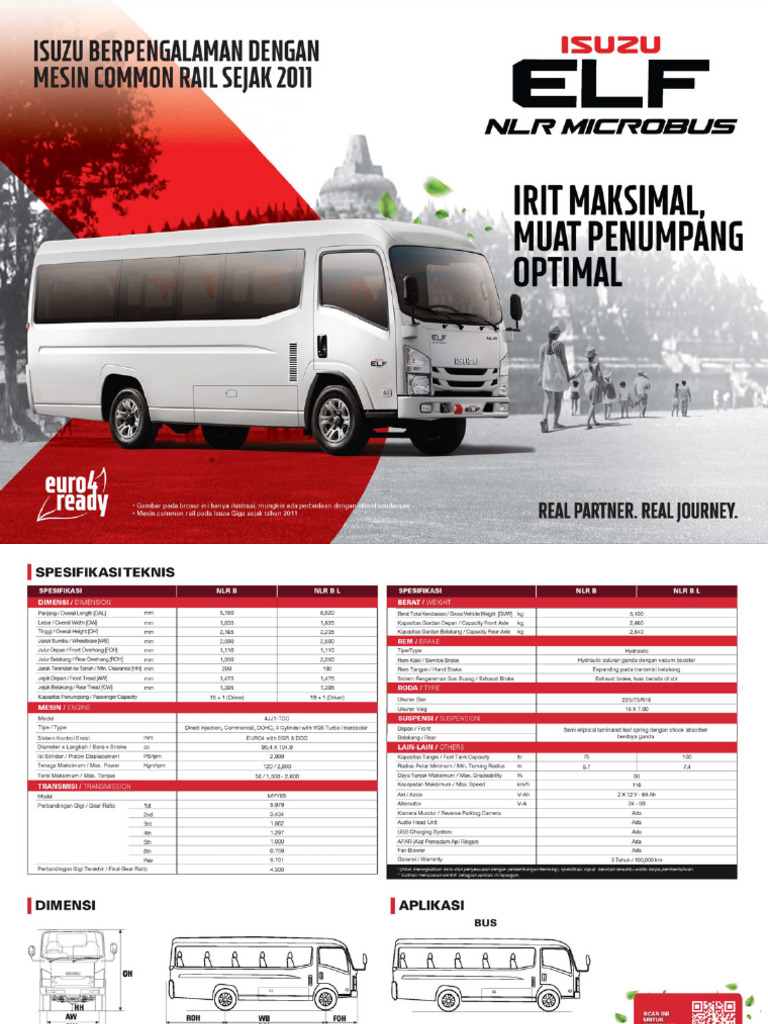 2023 ELF Brosur NLR B NLR B L Microbus RTU Maret Ok | PDF