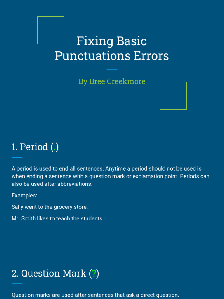 Essential Guide to Punctuation Usage | PDF | Comma | Punctuation