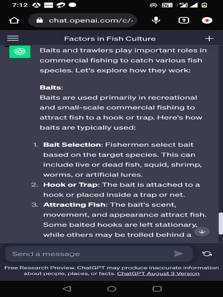 baits and trawlers | PDF | Angling | Trawling