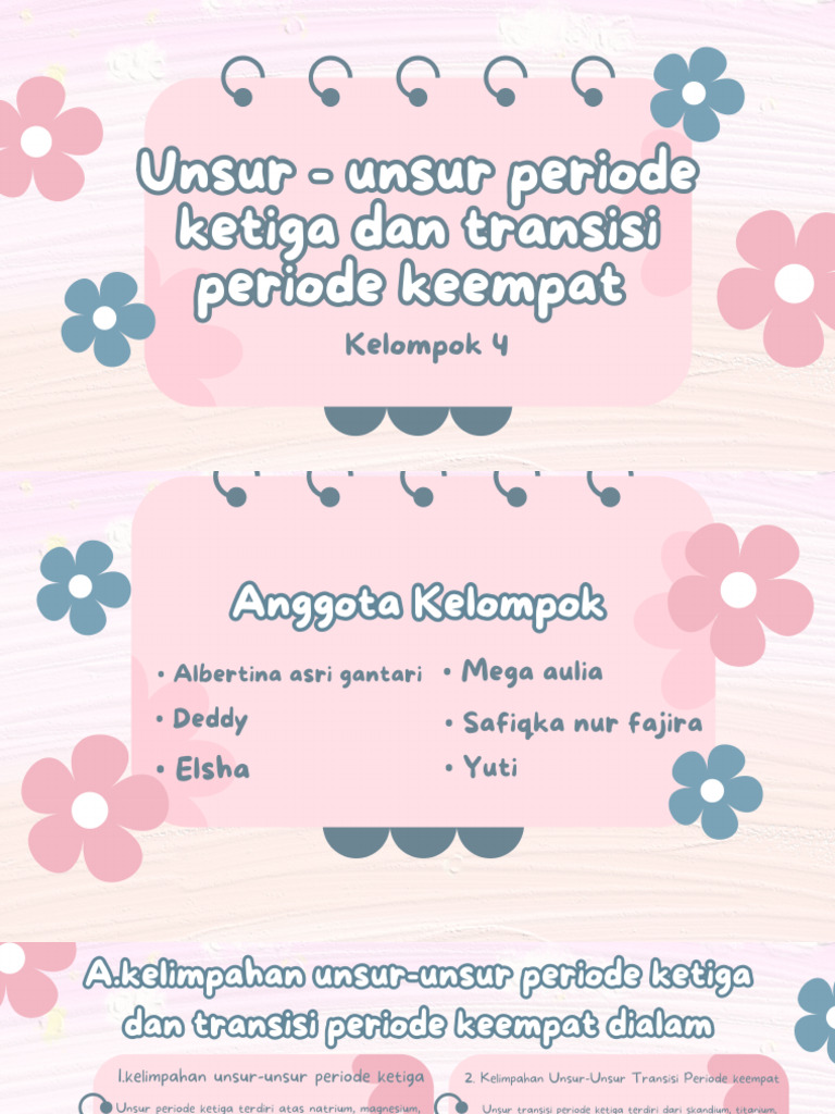 Tugas Kimia, Periode Ketiga | PDF