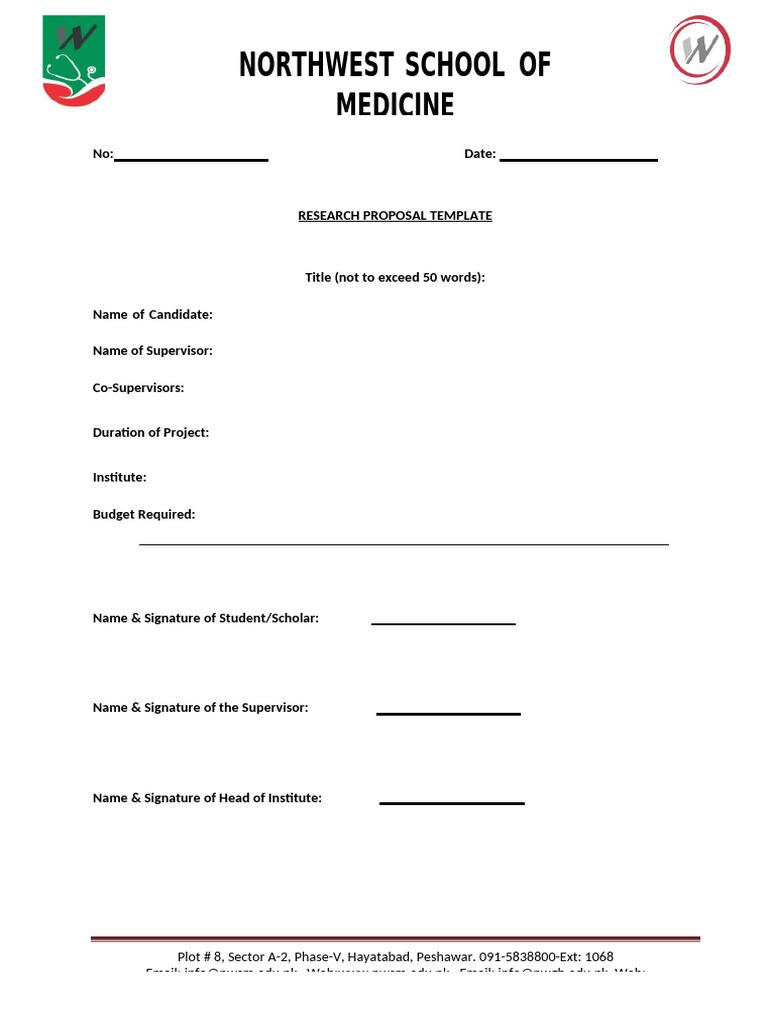 Proposal Format (1) | PDF | Sampling (Statistics) | Data Analysis