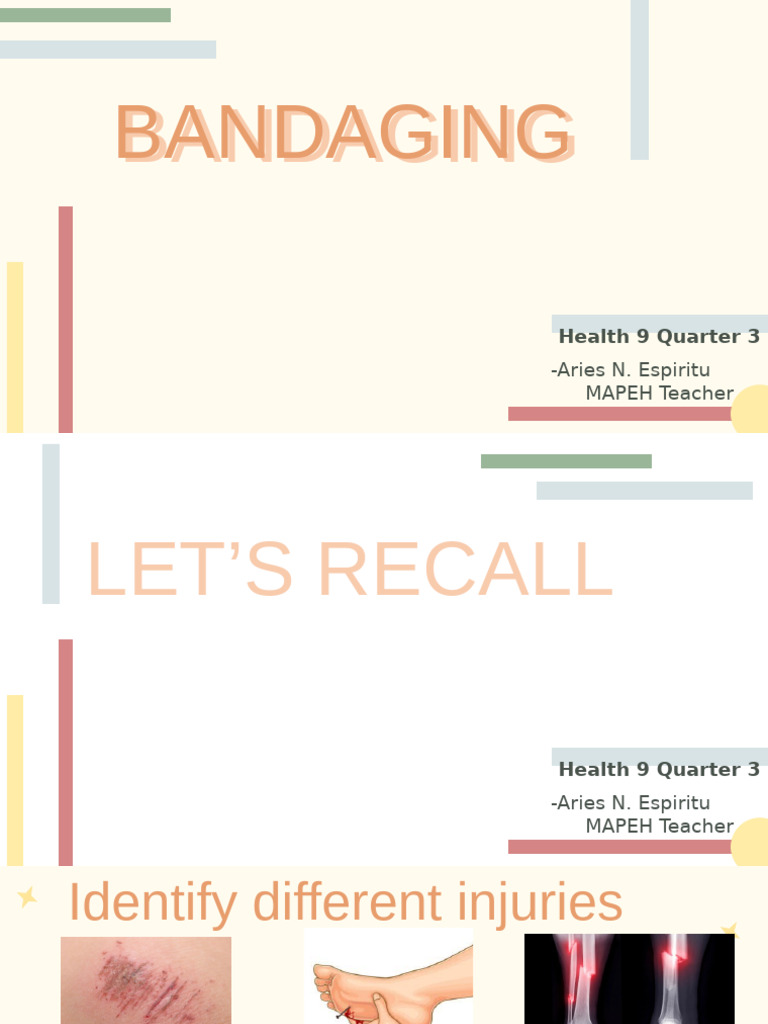 Bandaging | PDF