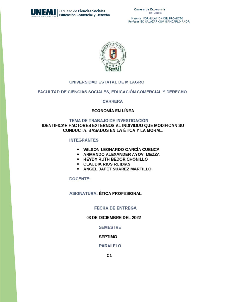 Tarea de Etica | PDF | Moralidad | Mal