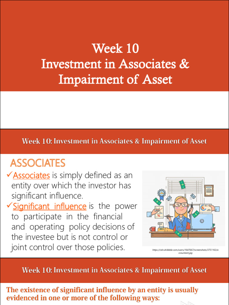 W10 Investment in Associates Impairment of Asset_ppt | PDF | Investing ...