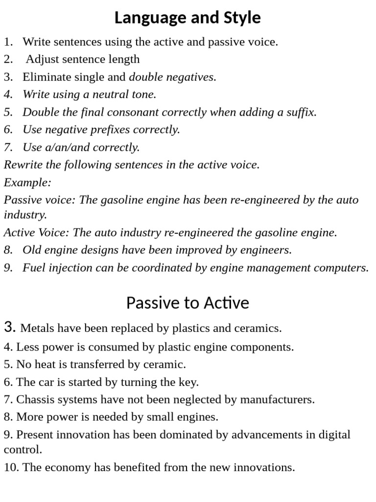 Mastering Active Voice and Sentence Clarity | PDF | Neuron | Brain