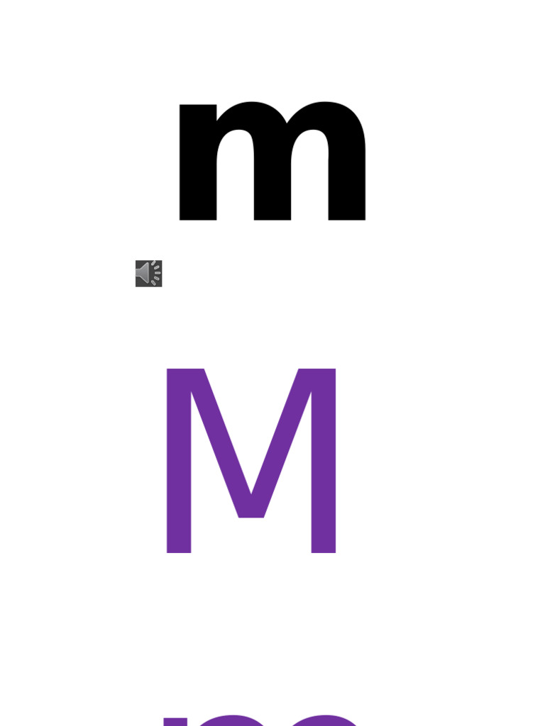 Flashcards Palabras Con M | PDF