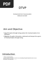 DTVP-2 - Examiner's Manual PDF | PDF