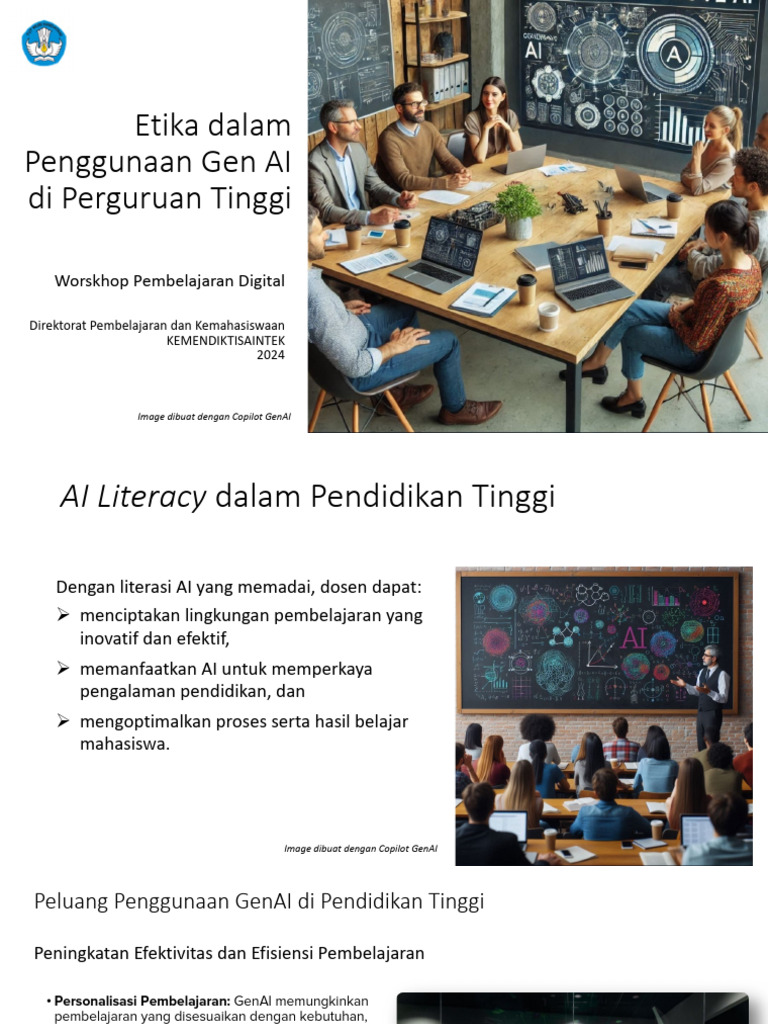 Etika Pemanfaatan GenAI | PDF