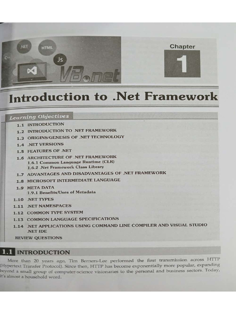 VB Net CHP 1 | PDF
