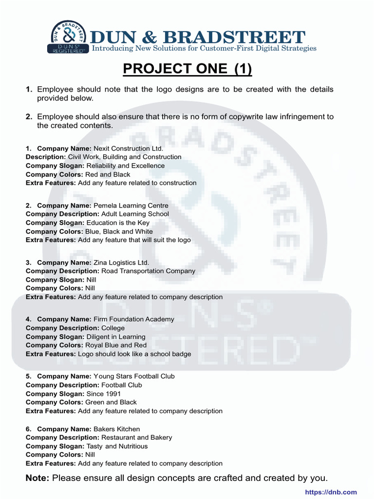 D&B Logo Design Guidelines | PDF