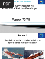 MARPOL Annex II NLS | PDF | Oil Tanker | Ships