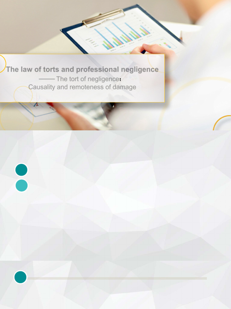 Tort Law: Negligence & Causation Explained | PDF | Negligence | Legal Concepts