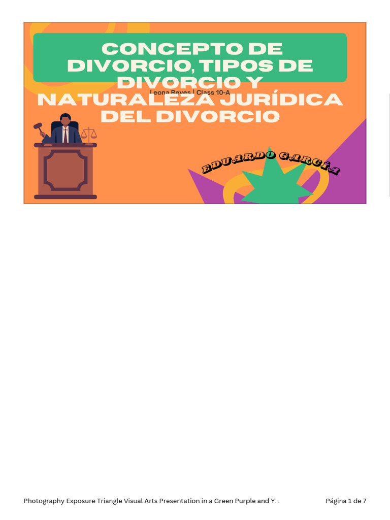 Origenes y concepto de divircio | PDF | Divorcio | Matrimonio ...