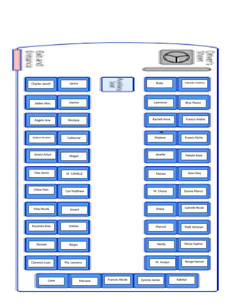 SNES-BUS-SEAT-PLAN | PDF