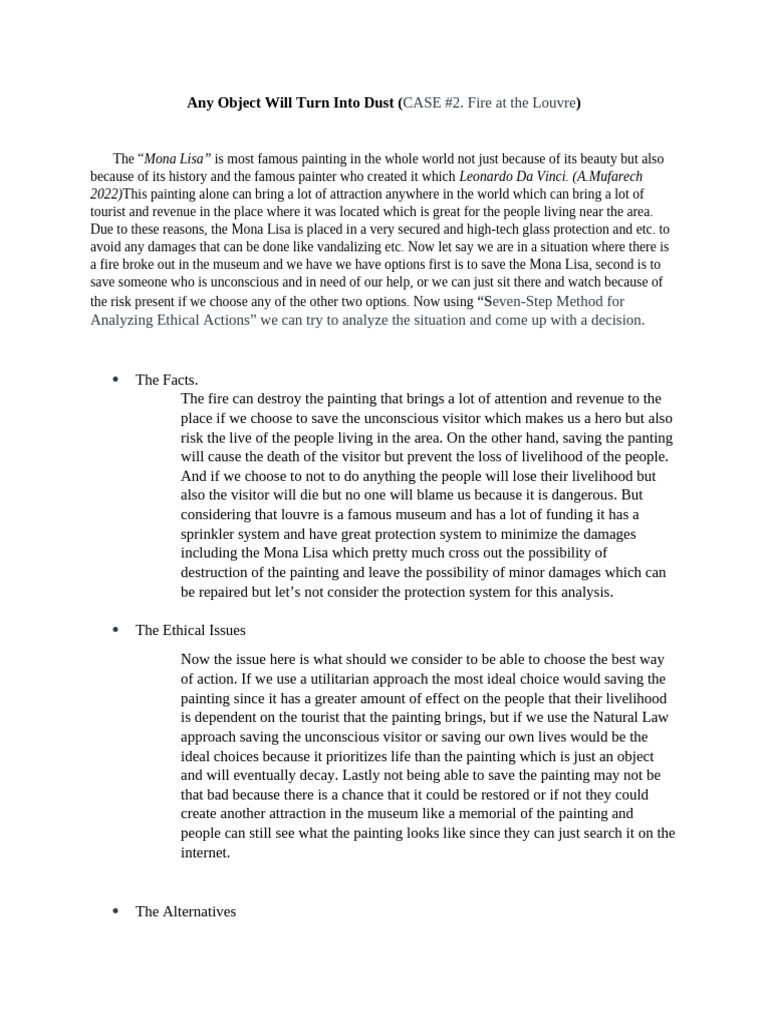 Any Object Will Turn Into Dust | PDF