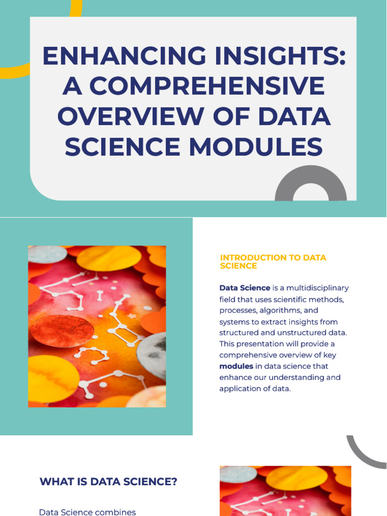 Slidesgo Enhancing Insights A Comprehensive Overview of Data Science ...