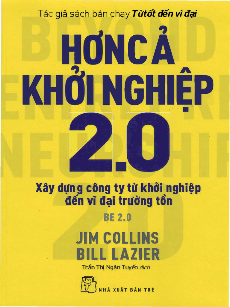 Hon CA Khoi Nghiep - Jim Collins & Bill Lazier | PDF
