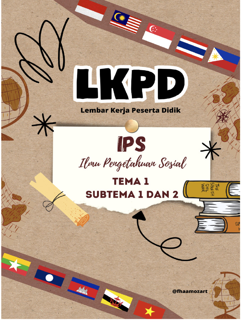 LKPD IPS TEMA 1 SUB 1&2 Kls 6 | PDF