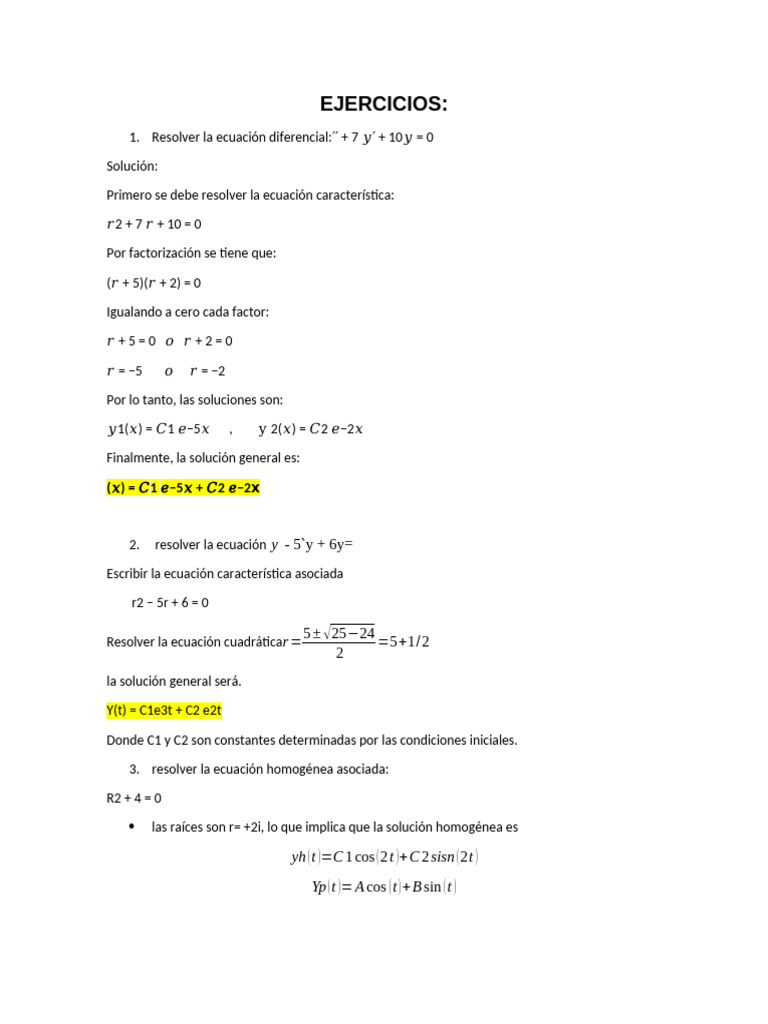 Ejercicio de Matematica Estructural | PDF | Ecuaciones | Matemática Elemental