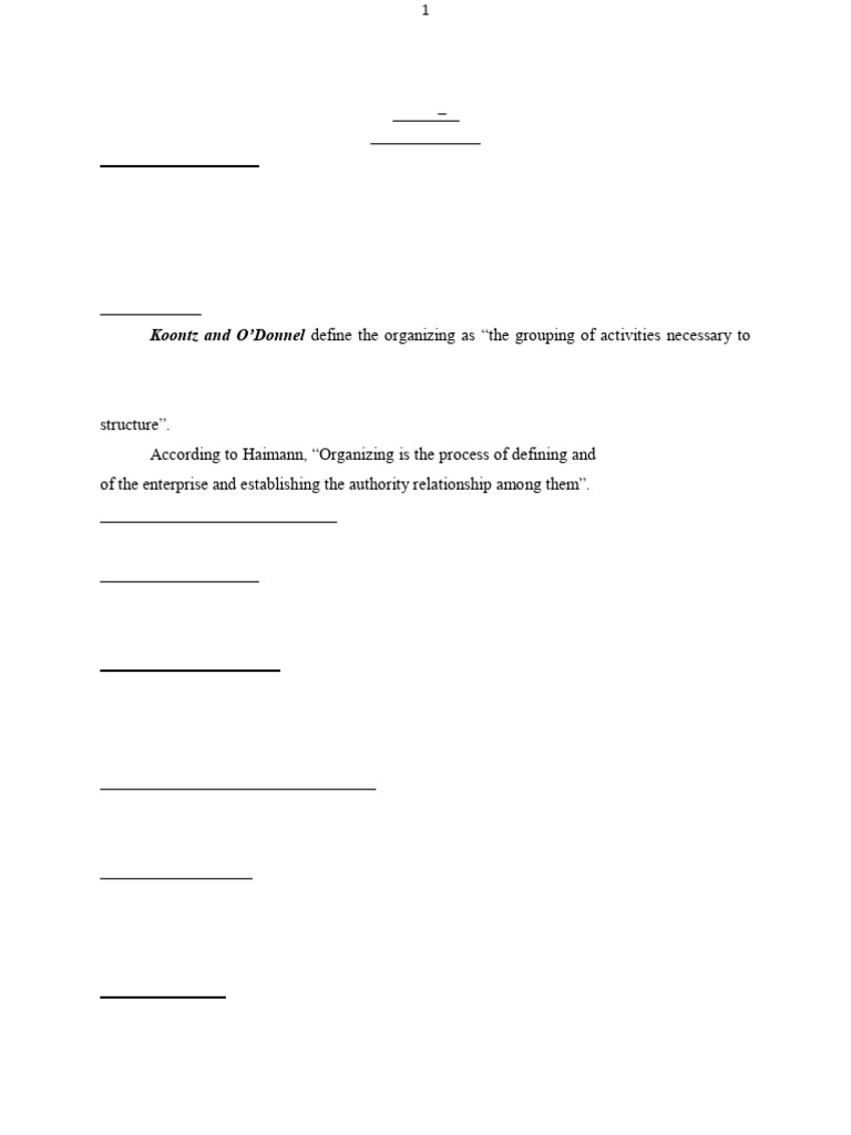 UNIT III Notes POM EDITED | PDF | Staff (Military) | Business
