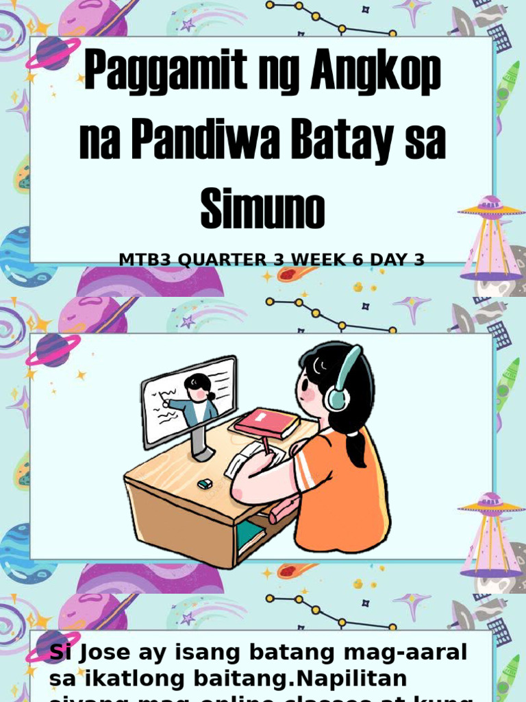 MTB3 Quarter 3 Week 6 Day 3 | PDF