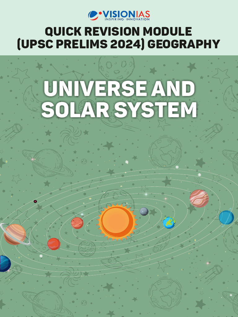Geography Revision Module Vision | PDF | Planets | Stars