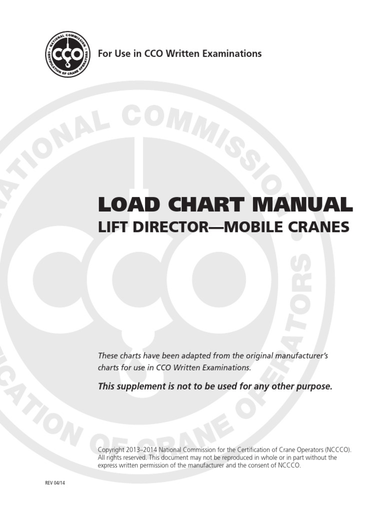 Load Chart Manual | PDF | Crane (Machine)