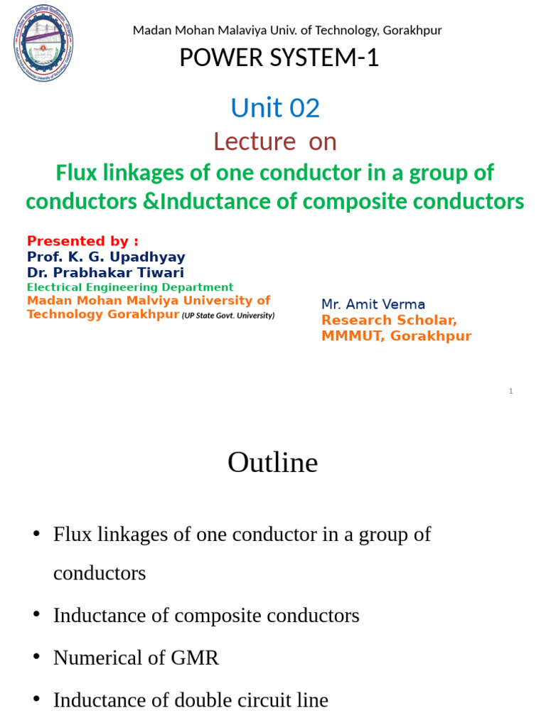Flux Linkages & Inductance in Conductors | PDF | Inductance ...