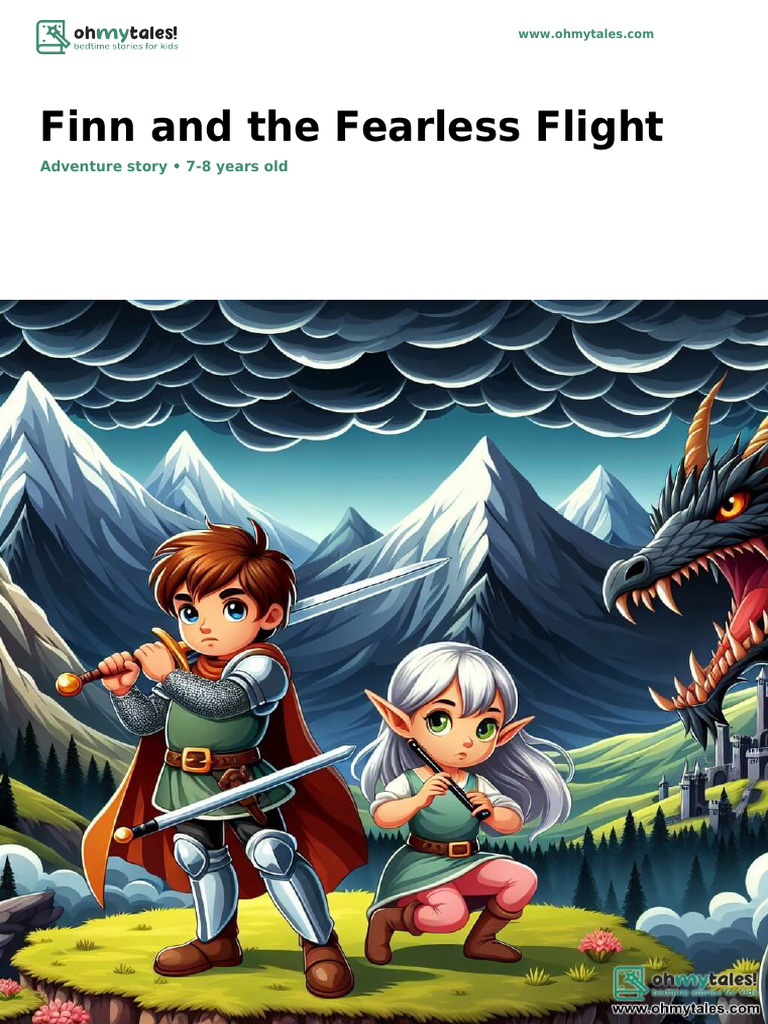Finn and The Fearless Flight | PDF | Dragon