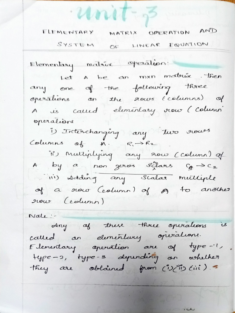 Unit - 3 Notes | PDF
