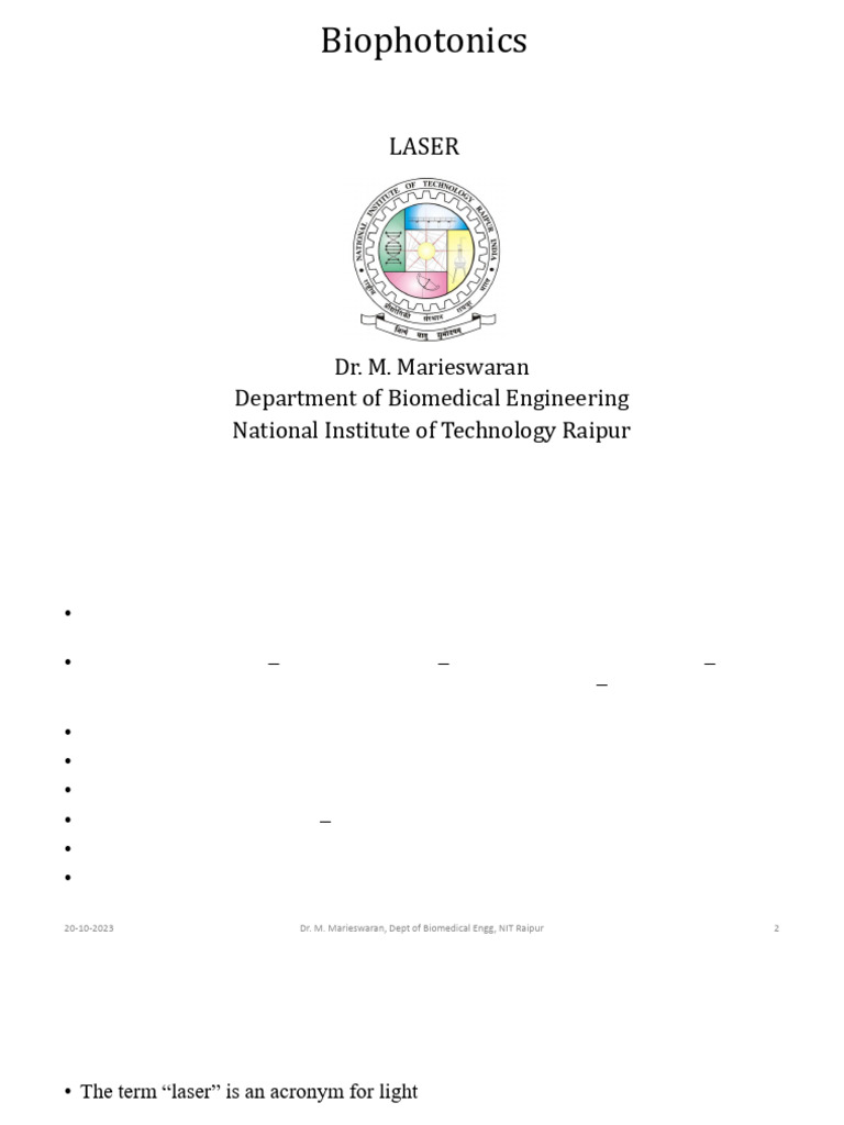 Laser | PDF | Laser | Optical Devices