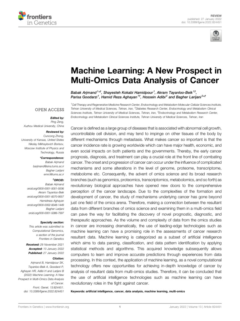 Yeye Pdf Cancer Carcinogenesis