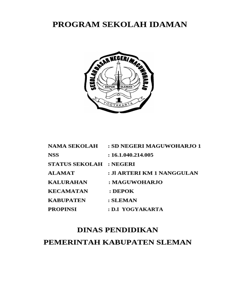 PROGRAM SEKOLAH IDAMAN (AutoRecovered) | PDF