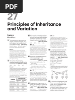Principles of Inheritance & Variation - PYQ (2012-2024) | PDF ...