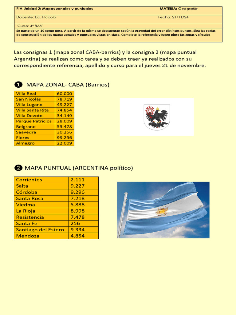 Examen MAPAS 4º BAV_Zonales y puntuales.docx | PDF
