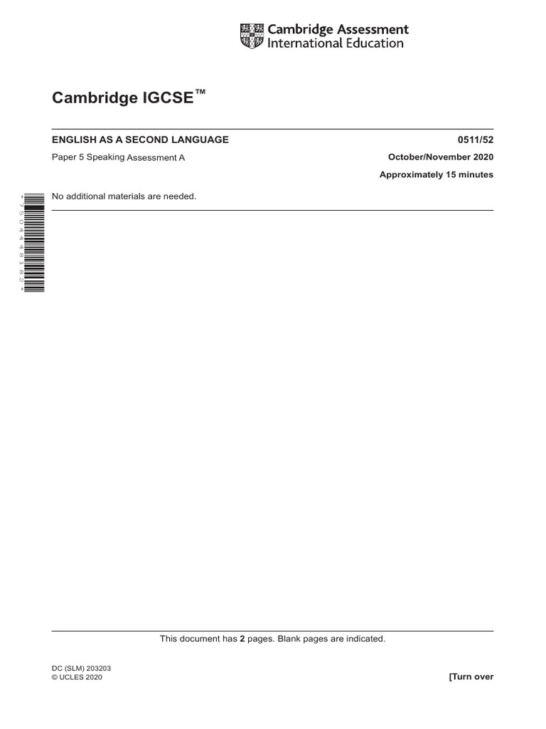 ESL Speaking Prompts For October 2021 | PDF | Copyright | Wildlife