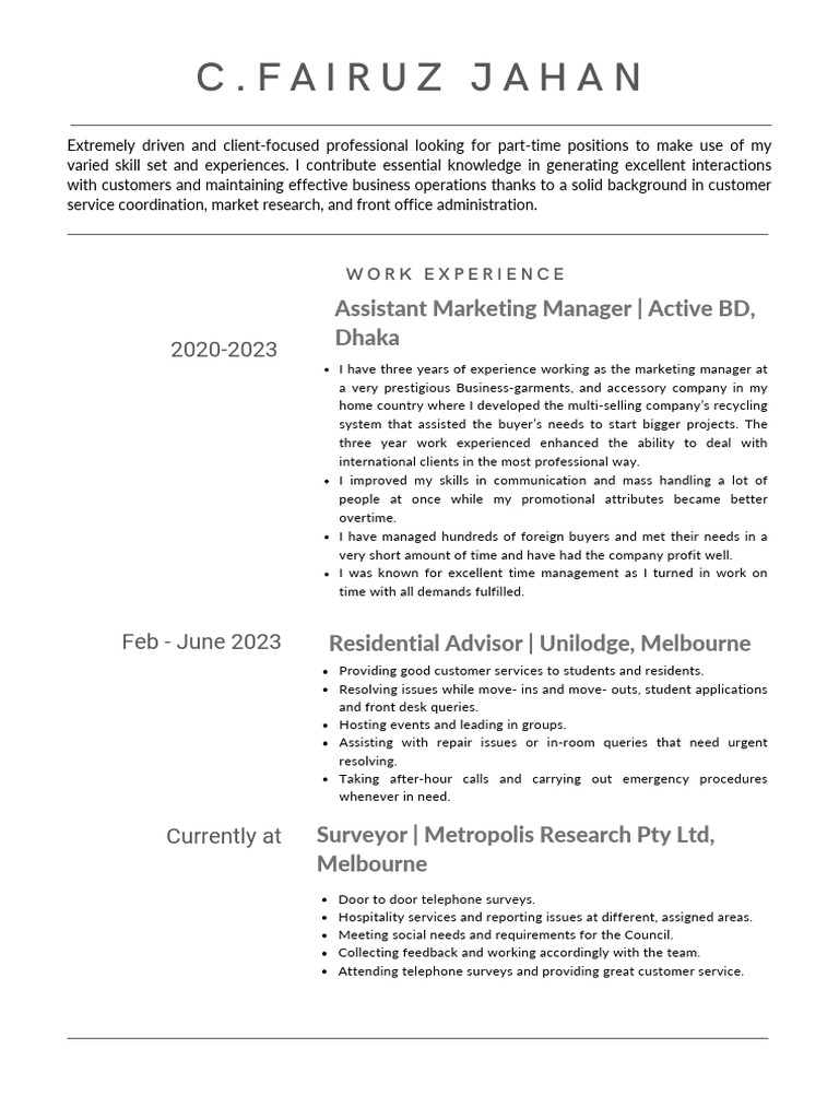 resume (6) | PDF